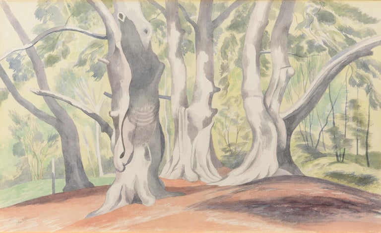 John Nash - Wooded Landscape For Sale at 1stDibs | john nash peintre