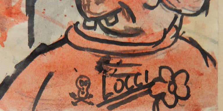 Bruno Locci - Carnival Sketch by Bruno Locci Italian 20th Century ...