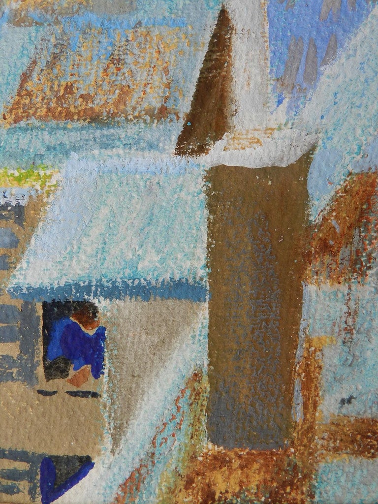 Pierre LeLong - Watercolour by Pierre Lelong Maisons et Chiminees ...