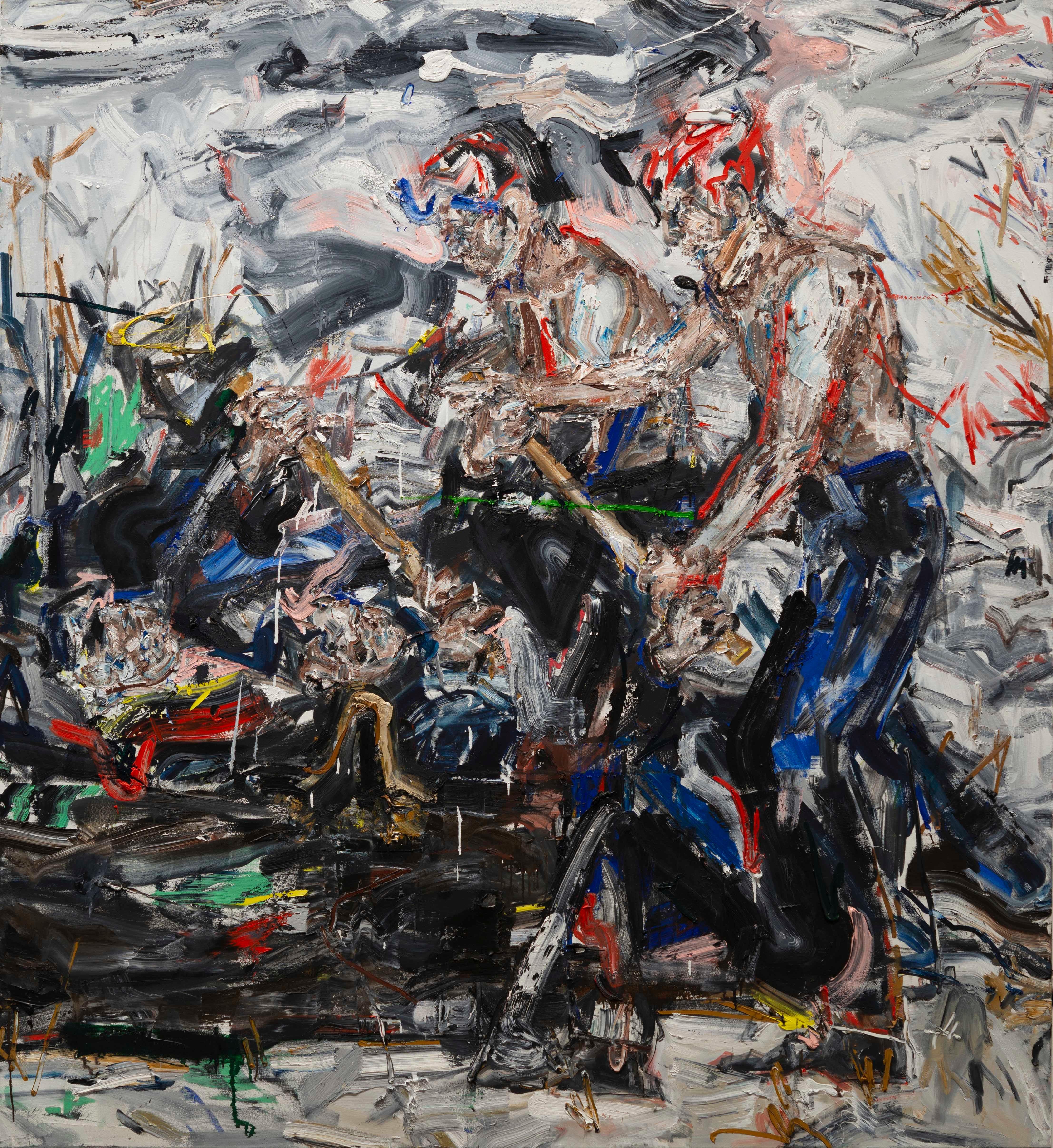 John Copeland - John Copeland "Every Morning Look in the Mirror", oil ...