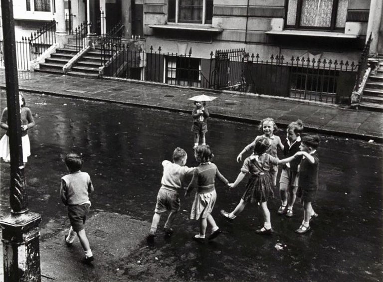 Roger Mayne - Group in the Road, St Stephens Gardens, London W2, 1957 ...