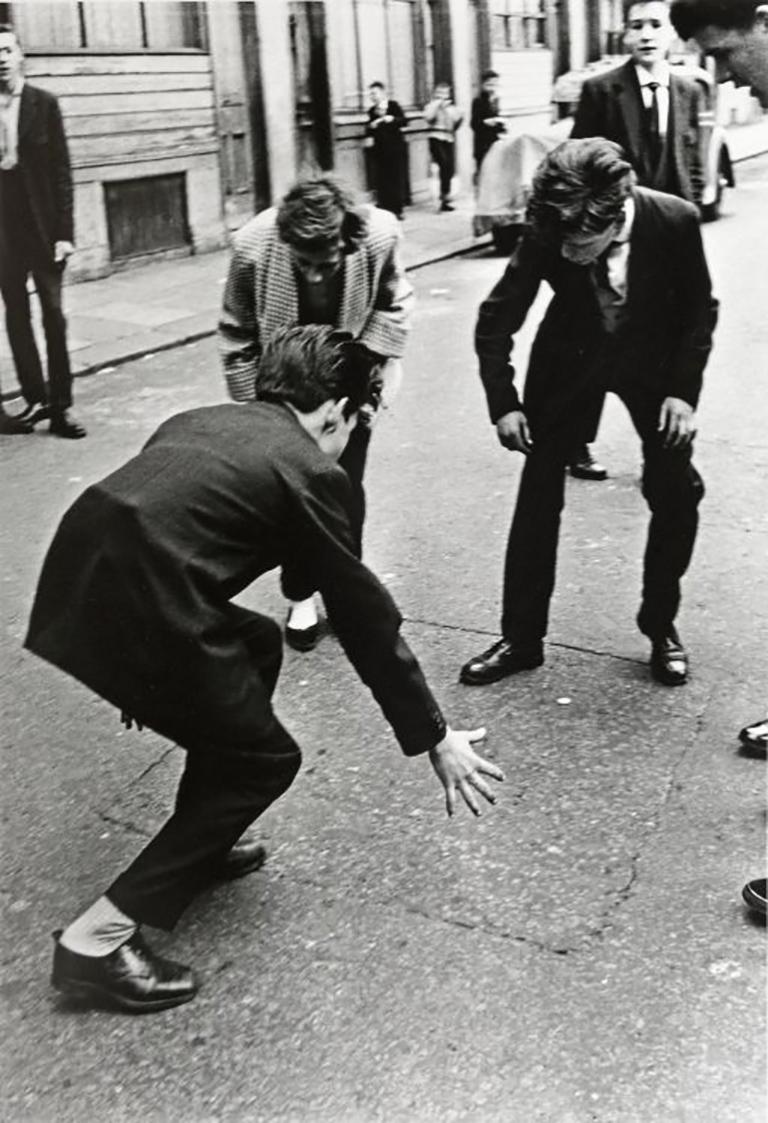 Roger Mayne - Teddy Boys Gambling, Princedale Road, 1956 - Roger Mayne ...
