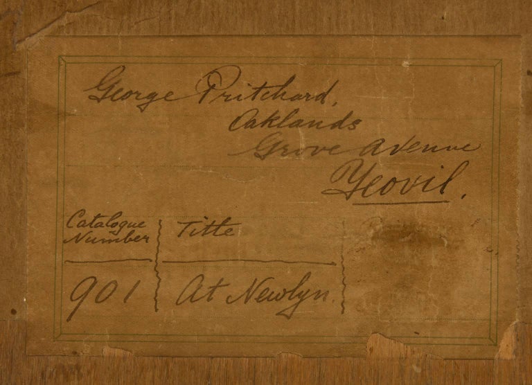 George Pritchard - George Pritchard - Monogrammed and Framed English ...