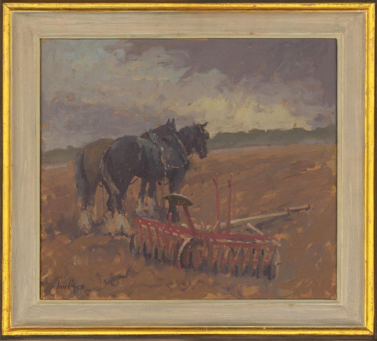 Ian Cryer - Ian Cryer PPROI (b.1959) - Framed English 1992 Oil ...