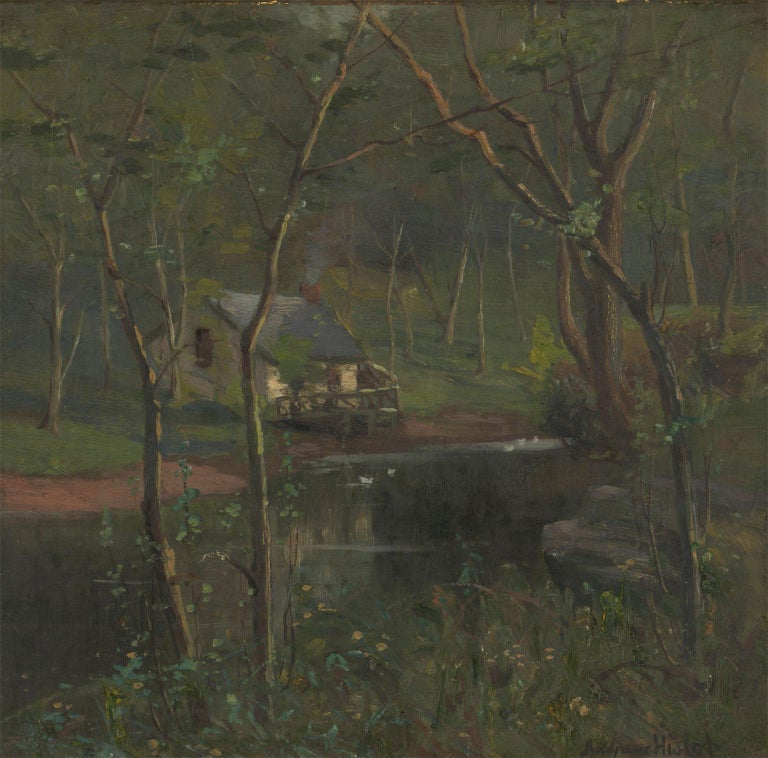 Andrew Hislop - Andrew Hislop PSSA (1887-1954) - Framed Late 19th ...