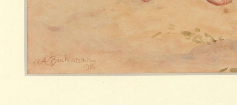 Alexander Strachan Buchanan - Alexander Strachan Buchanan - Signed 1916 ...