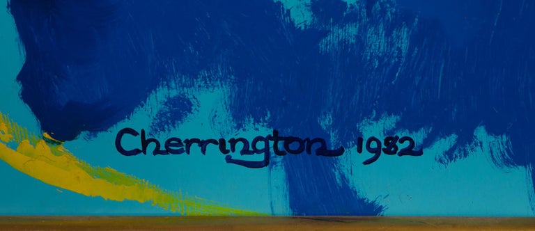 John Cherrington - John Cherrington (1931-2015) - 1982 Acrylic ...