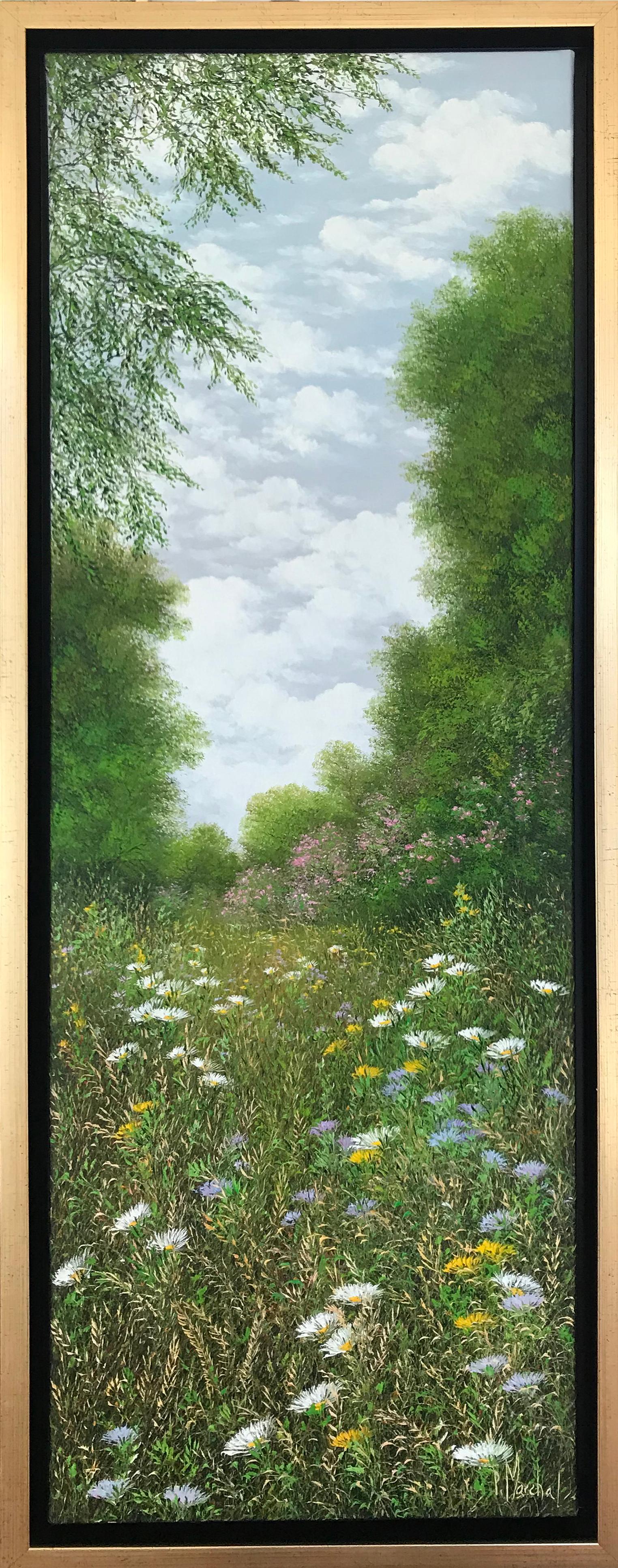 Patrice Marchal - Printemps , oil painting on canvas , size with frame ...