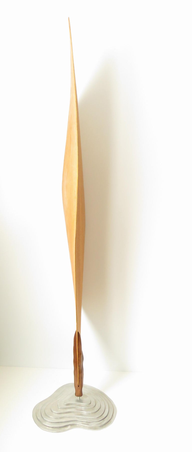 Eric Tardif - Cocoon (wood red oak bird abstract art zen sculpture ...