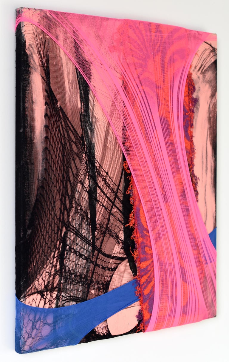 Anna-Lena Sauer - Peinture en nylon 32 peintures textiles abstraites ...