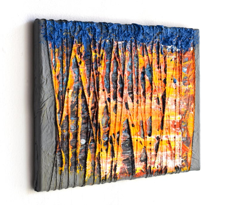 Anna-Lena Sauer - Material Painting 6 (abstract painting, contemporary ...