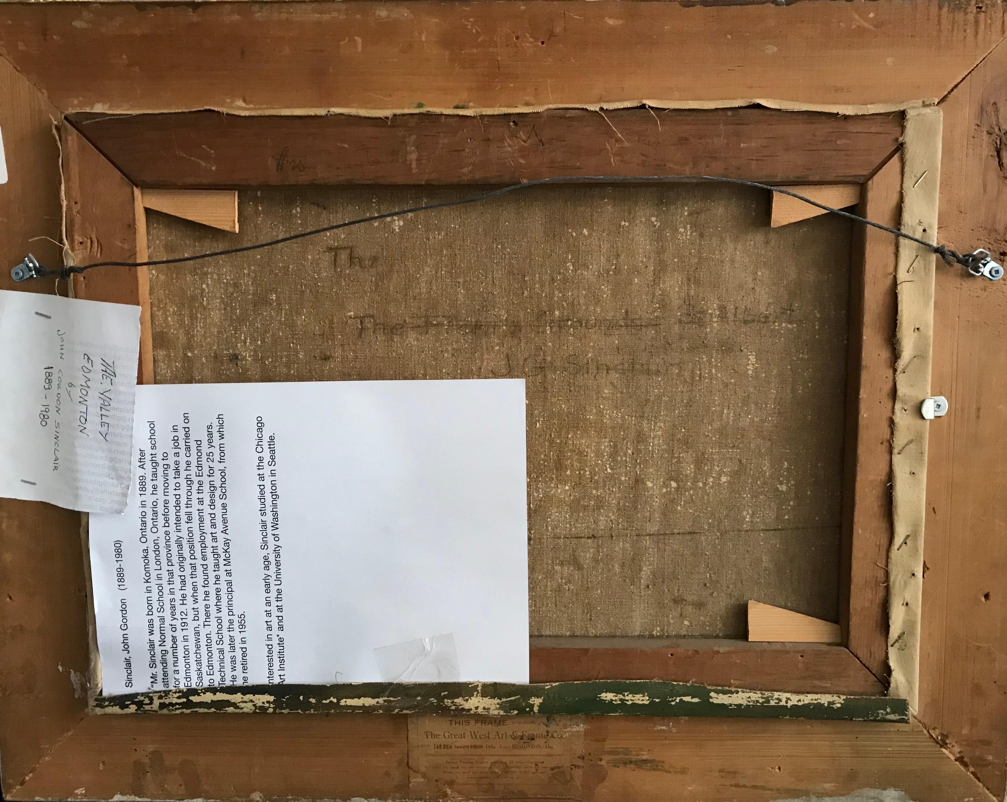 John Gordon Sinclair - John Gordon Sinclair (Canadian 1889 - 1980); The ...