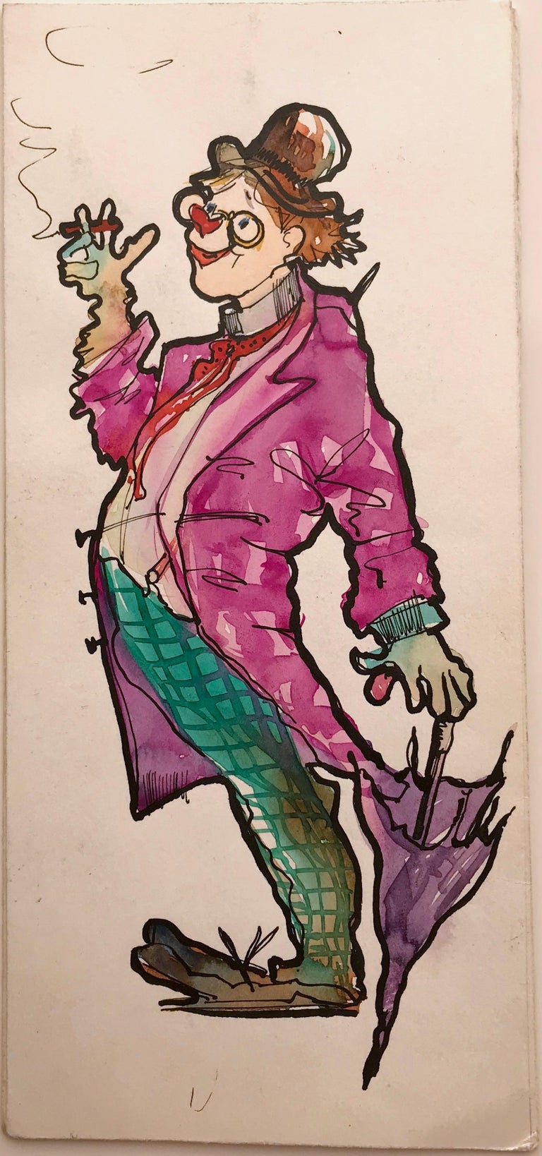 Julian Ritter - Julian Ritter (American 1909 - 2000); Postcard letter ...