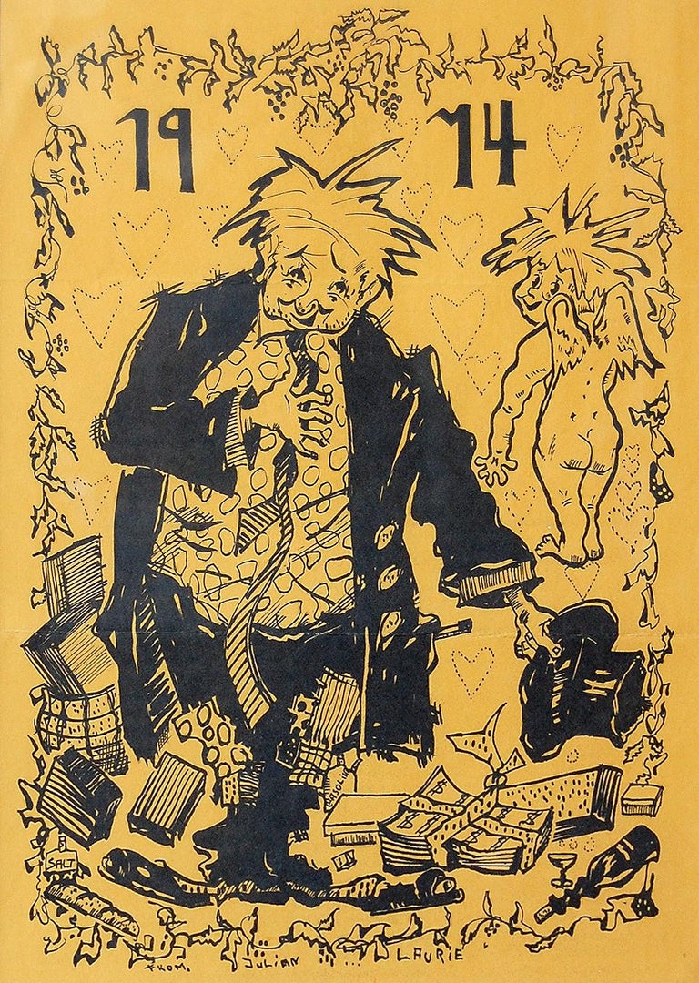 Julian Ritter - Julian Ritter (American 1909 - 2000); 1974; watercolor ...