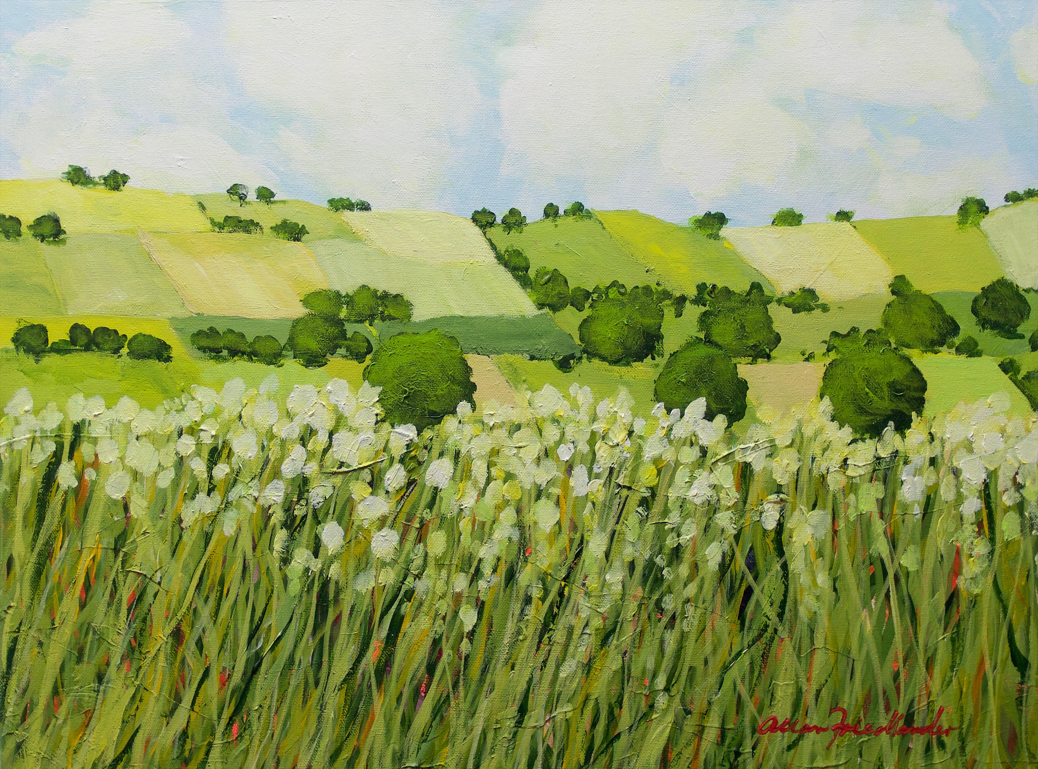 Allan P. Friedlander - Early Grass For Sale at 1stDibs | impressionist ...