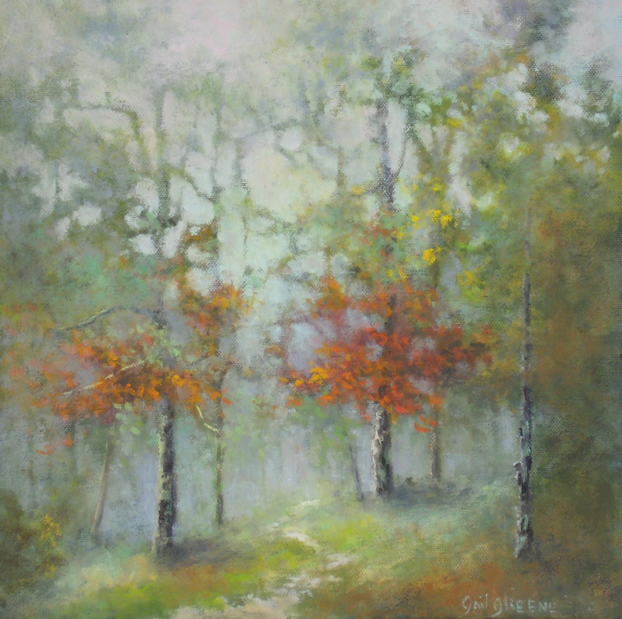 Gail Greene - Hillside Rain at 1stDibs