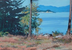 Sidonie Caron - Sunset at the Vineyard For Sale at 1stdibs