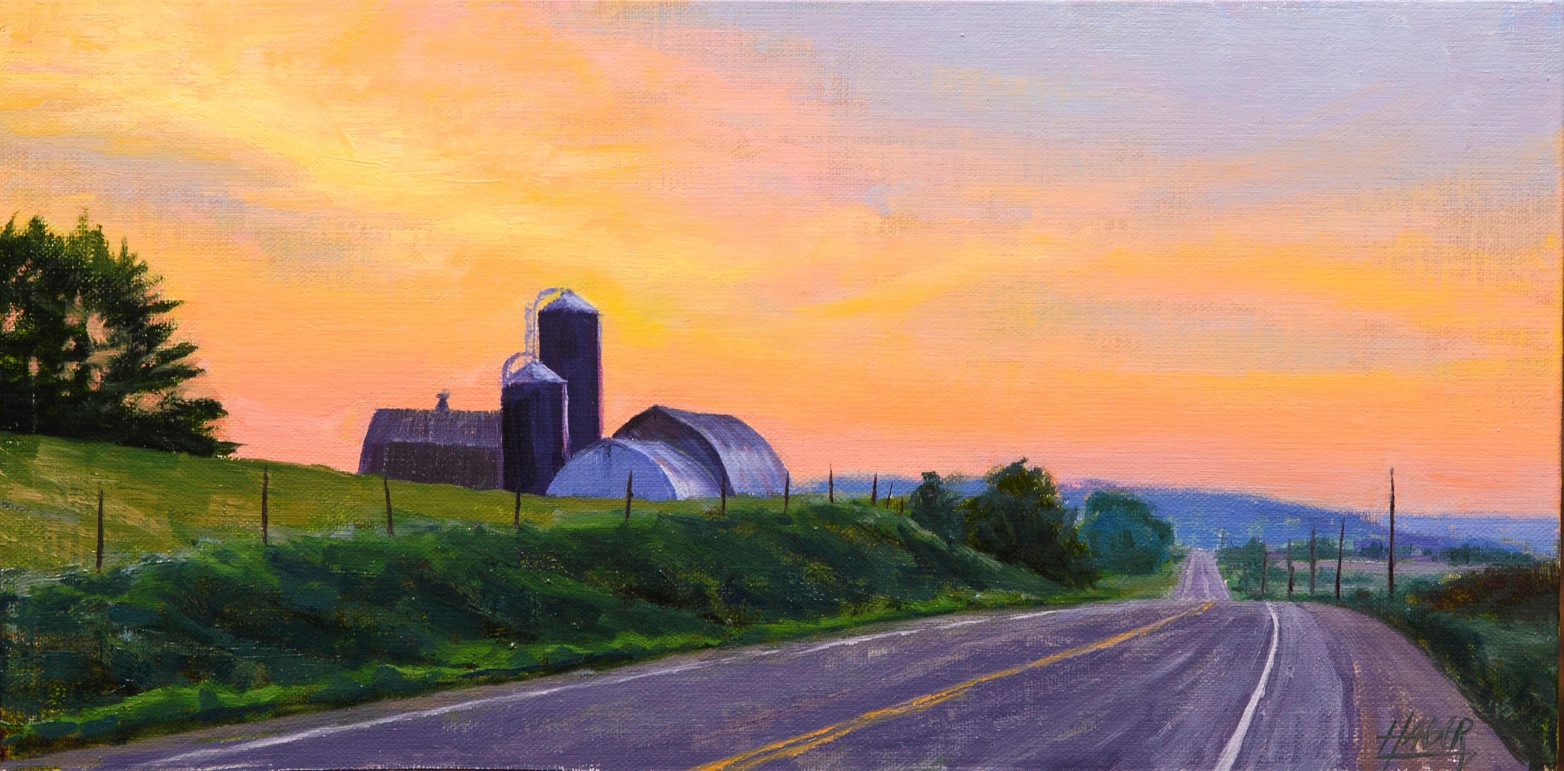 Nathan Hager - Country Sunrise For Sale at 1stDibs