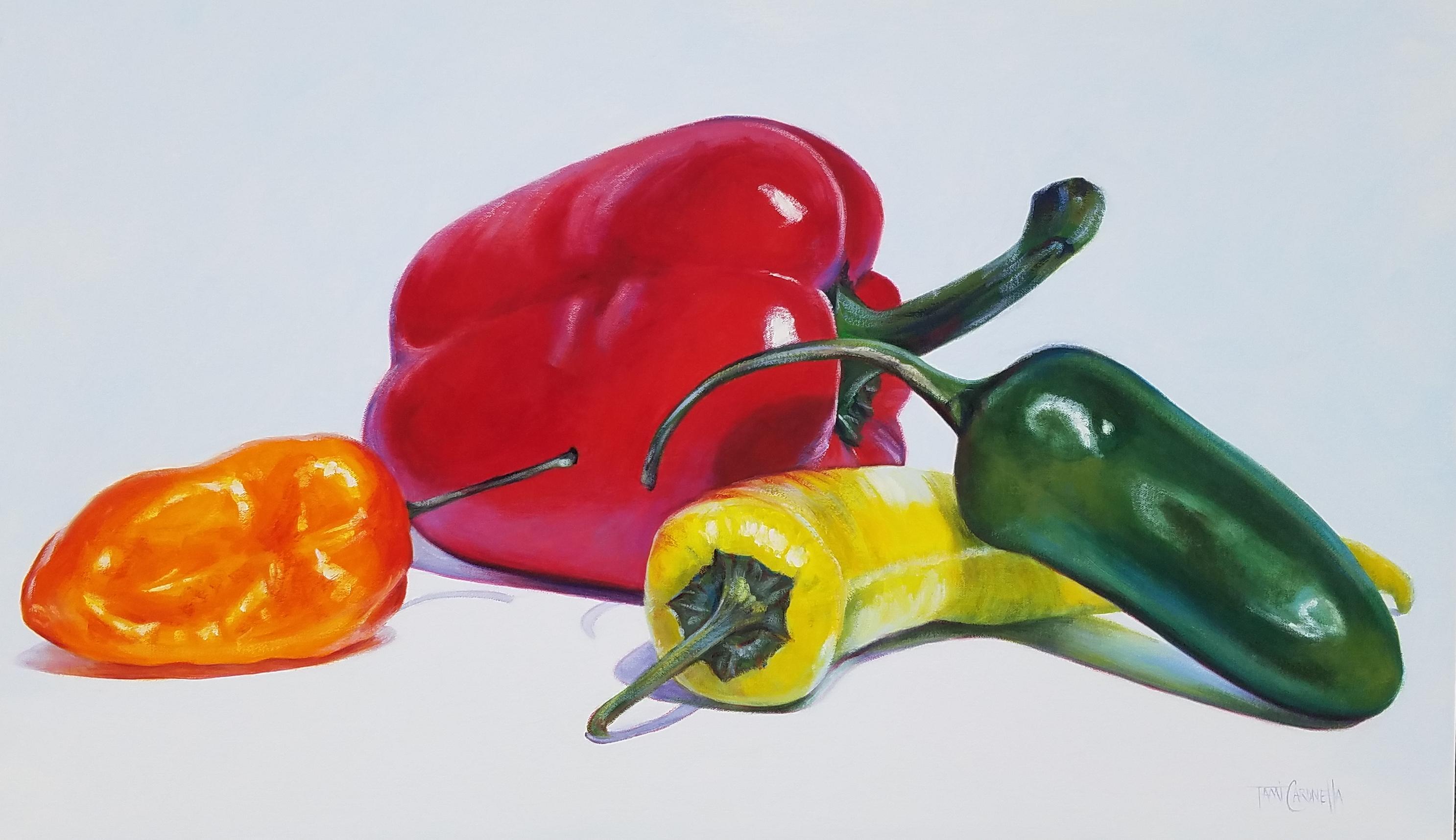 Tami Cardnella - Food Portraits in White, Red Onion #2 at 1stDibs