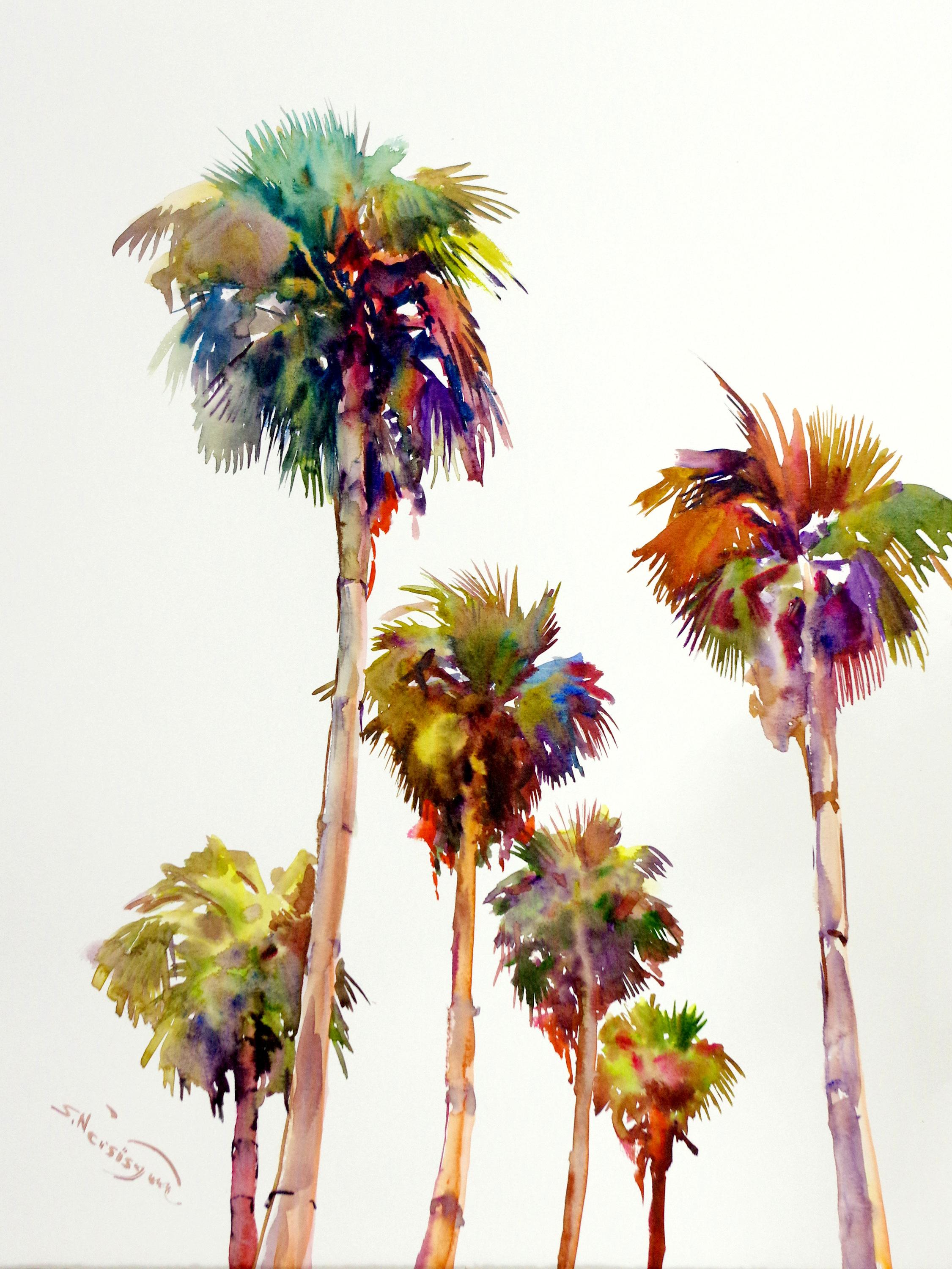 Suren Nersisyan - Palm Trees in Hollywood at 1stDibs