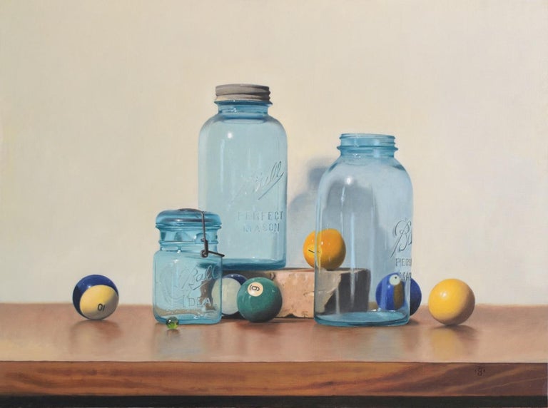 Christopher Garvey - Having a Ball, Oil Painting For Sale at 1stDibs