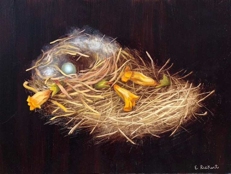 Elizabeth Rickert - Wind Effect, Oil Painting For Sale at 1stDibs