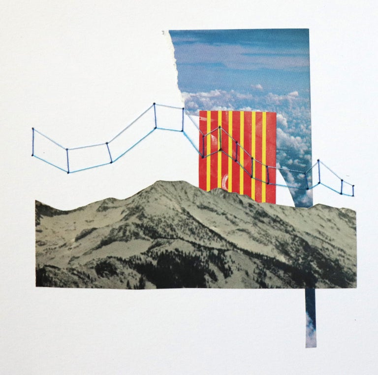 John Gardner - Bridge, Abstract Painting For Sale at 1stdibs