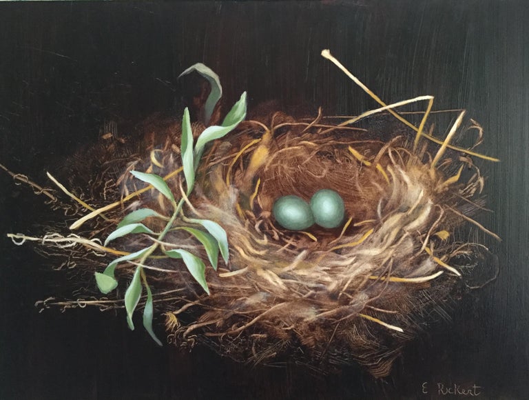 Elizabeth Rickert - Siblings, Oil Painting For Sale at 1stDibs