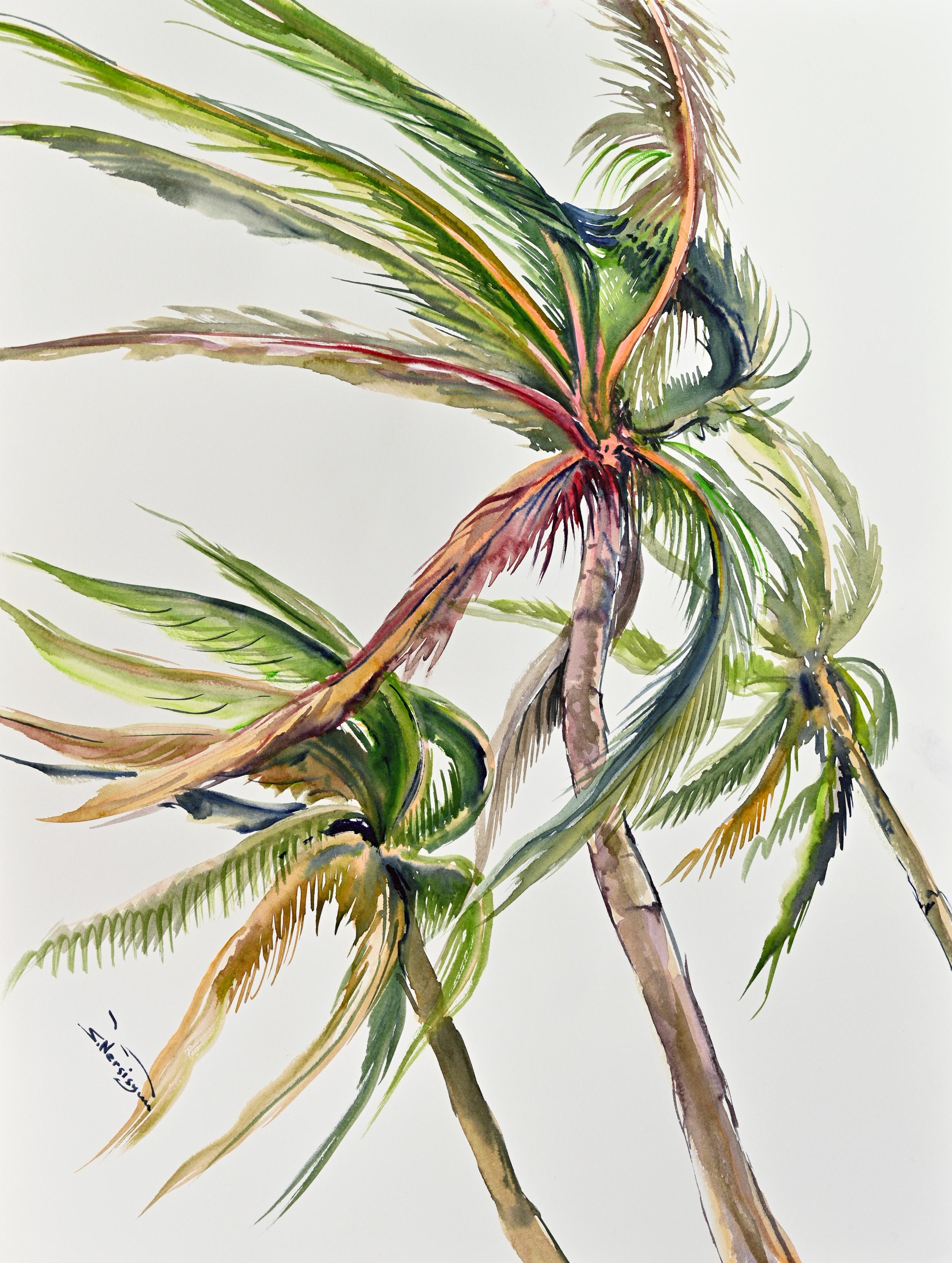 Suren Nersisyan - Wind, Coconut Palm Trees (Vertical Composition 1 ...
