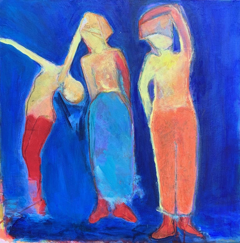 Robin Okun - Three Part Harmony, Original Painting For Sale at 1stDibs