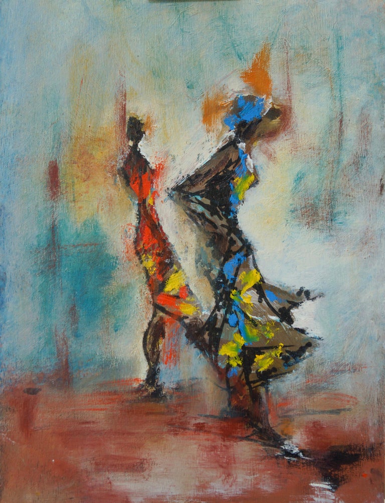 Wynston Edun - Divergence, Oil Painting For Sale at 1stDibs