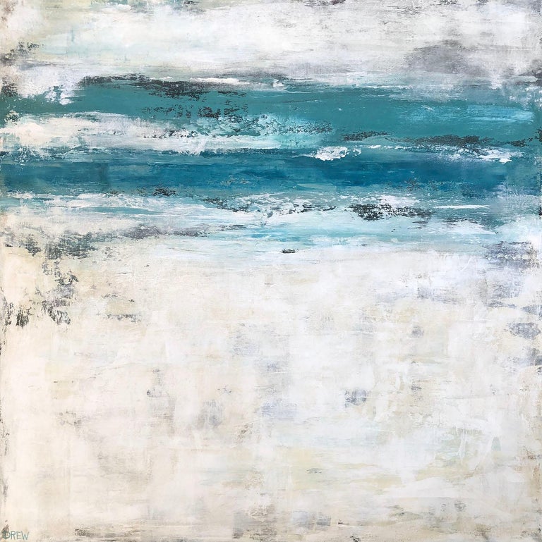 Drew Noel Marin - Blue Crush, Abstract Painting For Sale at 1stDibs