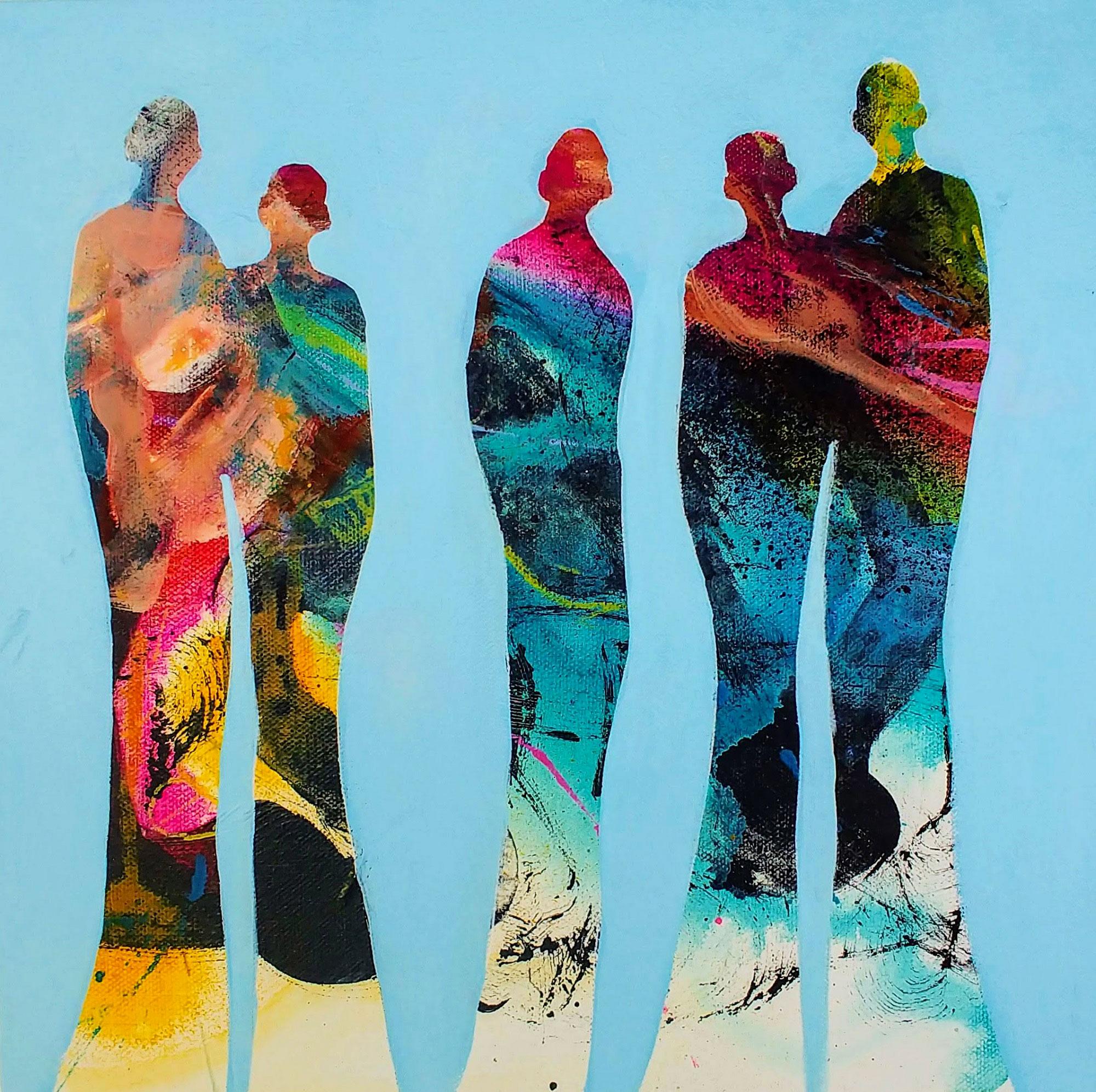 Elizabeth Wing - Grounding, Abstract Painting For Sale at 1stDibs