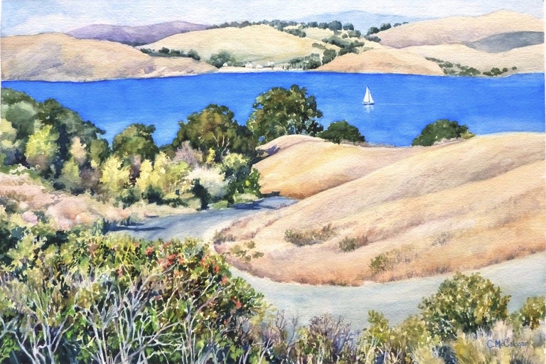 Catherine McCargar - Smooth Sailing, Original Painting For Sale at 1stDibs