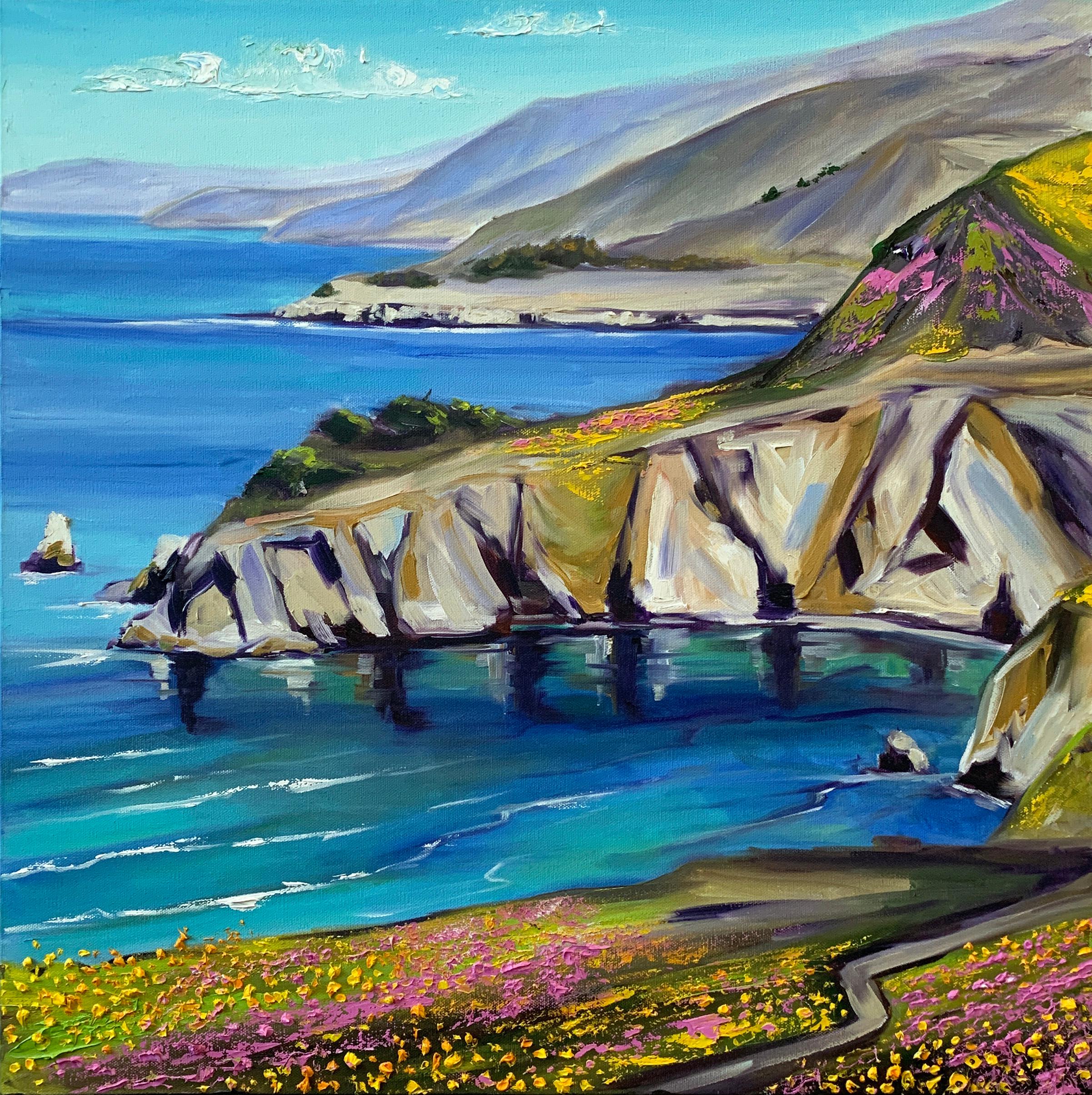 Nancy Hughes Miller - Morning Beach Clouds For Sale at 1stDibs