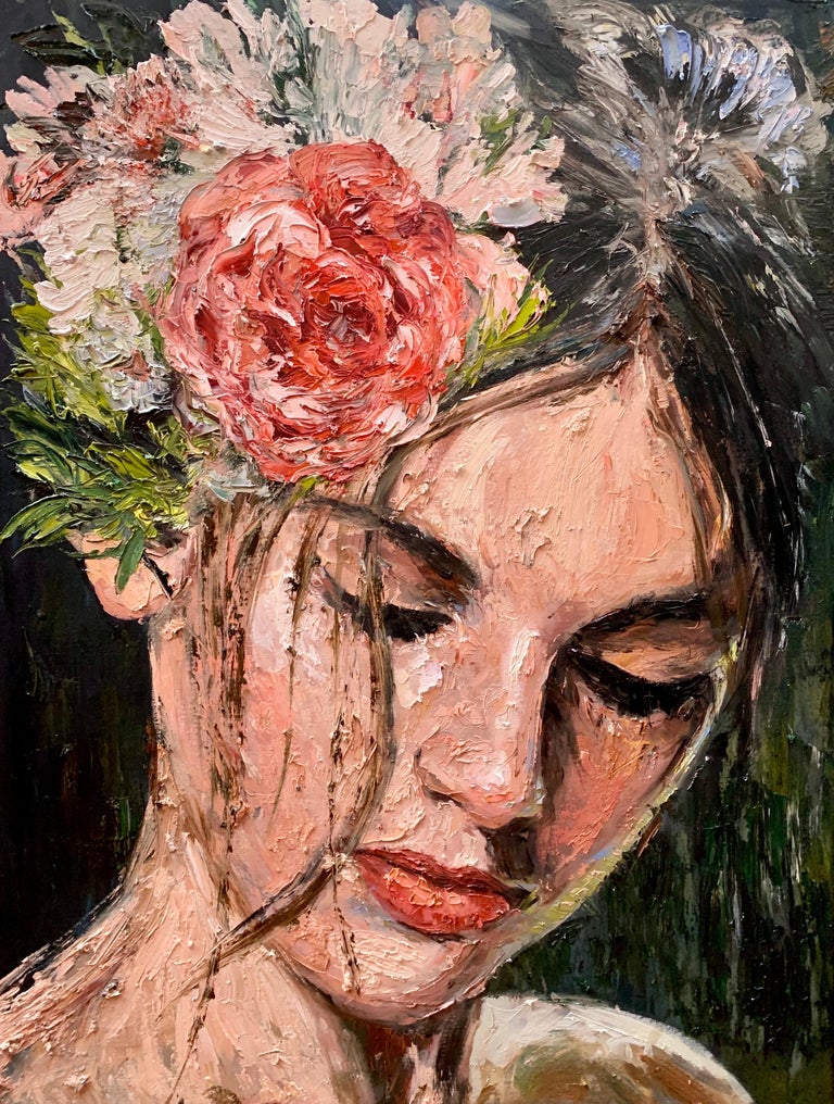 Eric Alfaro - Adriana, Oil Painting For Sale at 1stDibs