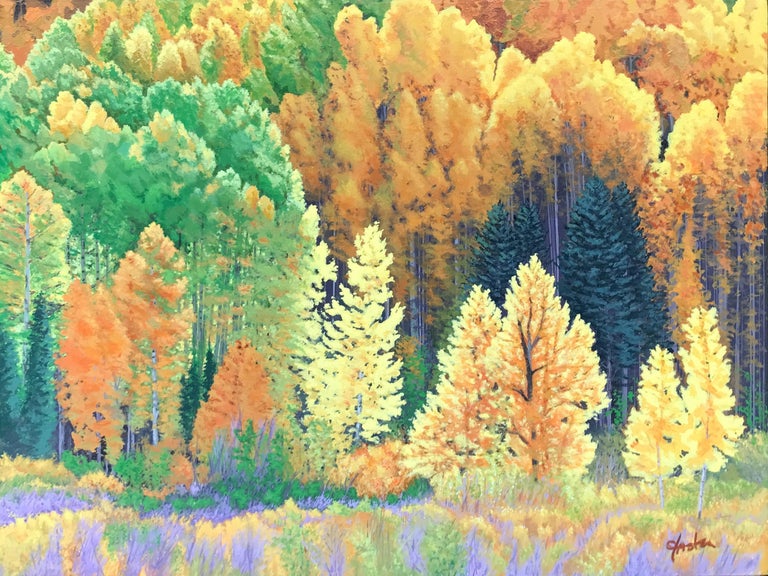 John Jaster - Sunlight Ballet, Original Painting For Sale at 1stDibs