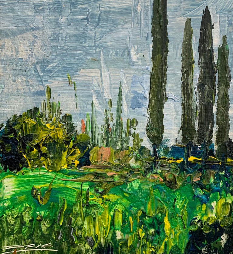 Eric Alfaro - The Pines, Original Painting For Sale at 1stDibs