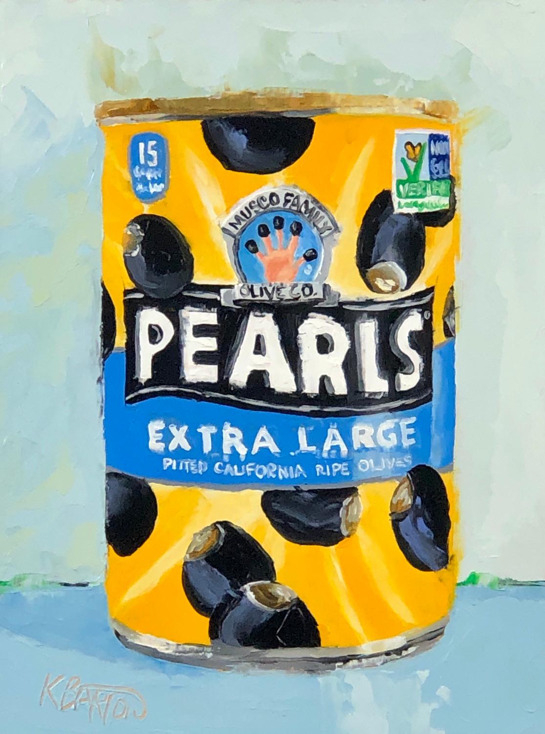 Karen Barton - Fast Food, Oil Painting For Sale at 1stDibs