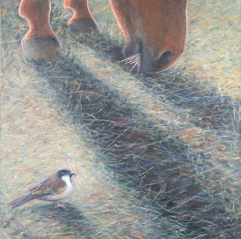 Jennifer Ross - There's Enough To Share, Oil Painting For Sale at 1stDibs