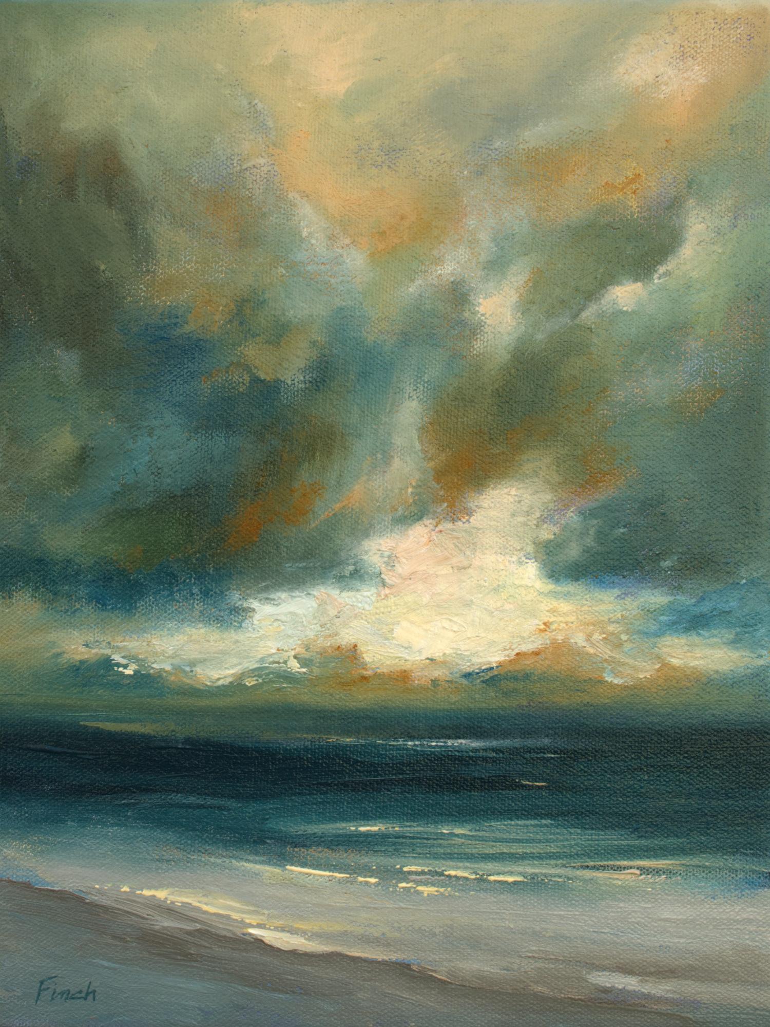 Sheila Finch - Heavenly Light V, Oil Painting For Sale at 1stDibs