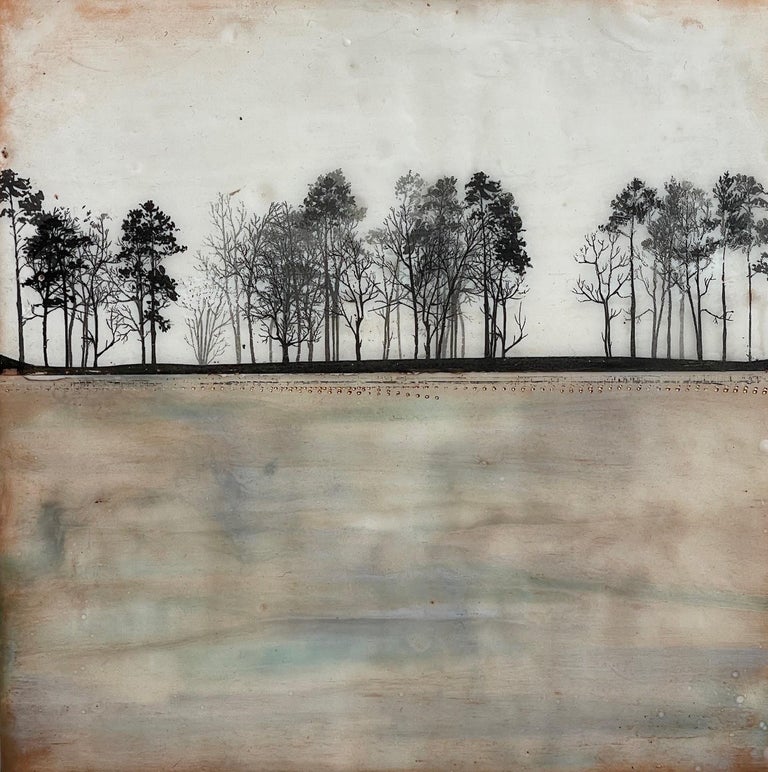 Shari Lyon - Strati Calmi Uno, Original Painting For Sale at 1stDibs