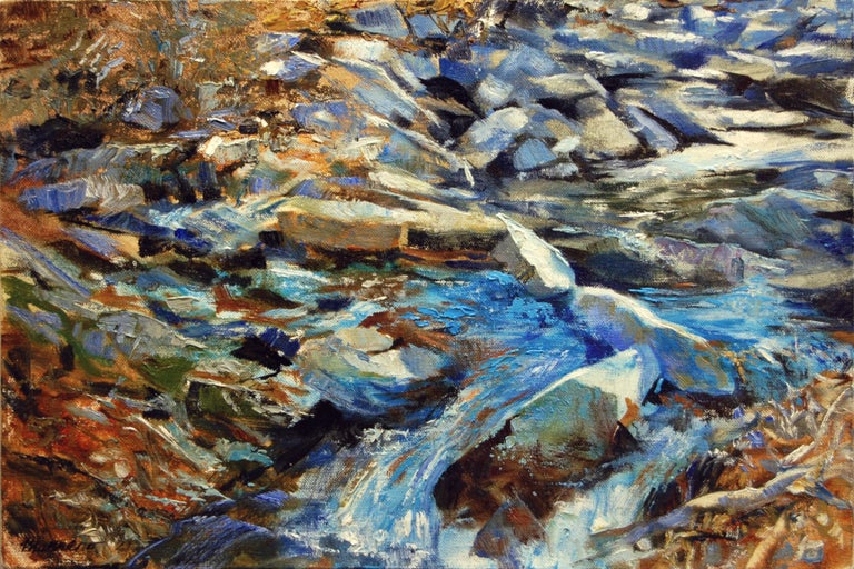 Onelio Marrero - A Moraine at Hedden Park, Oil Painting For Sale at 1stDibs