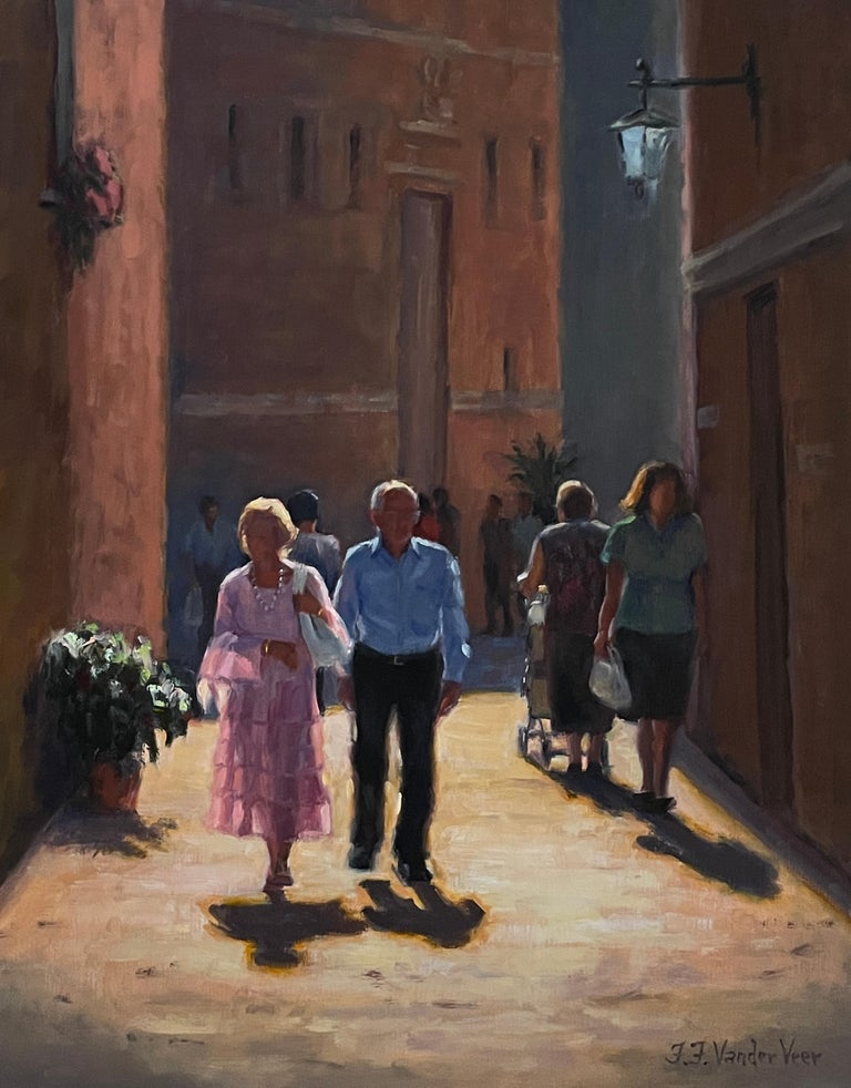 Faye Vander Veer - Sunday with Sophia, Oil Painting For Sale at 1stDibs
