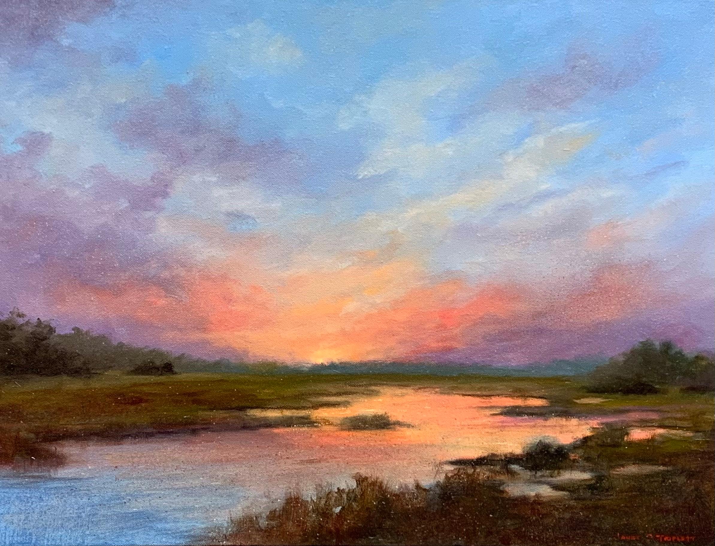 Janet Triplett - Pause, Oil Painting For Sale at 1stDibs