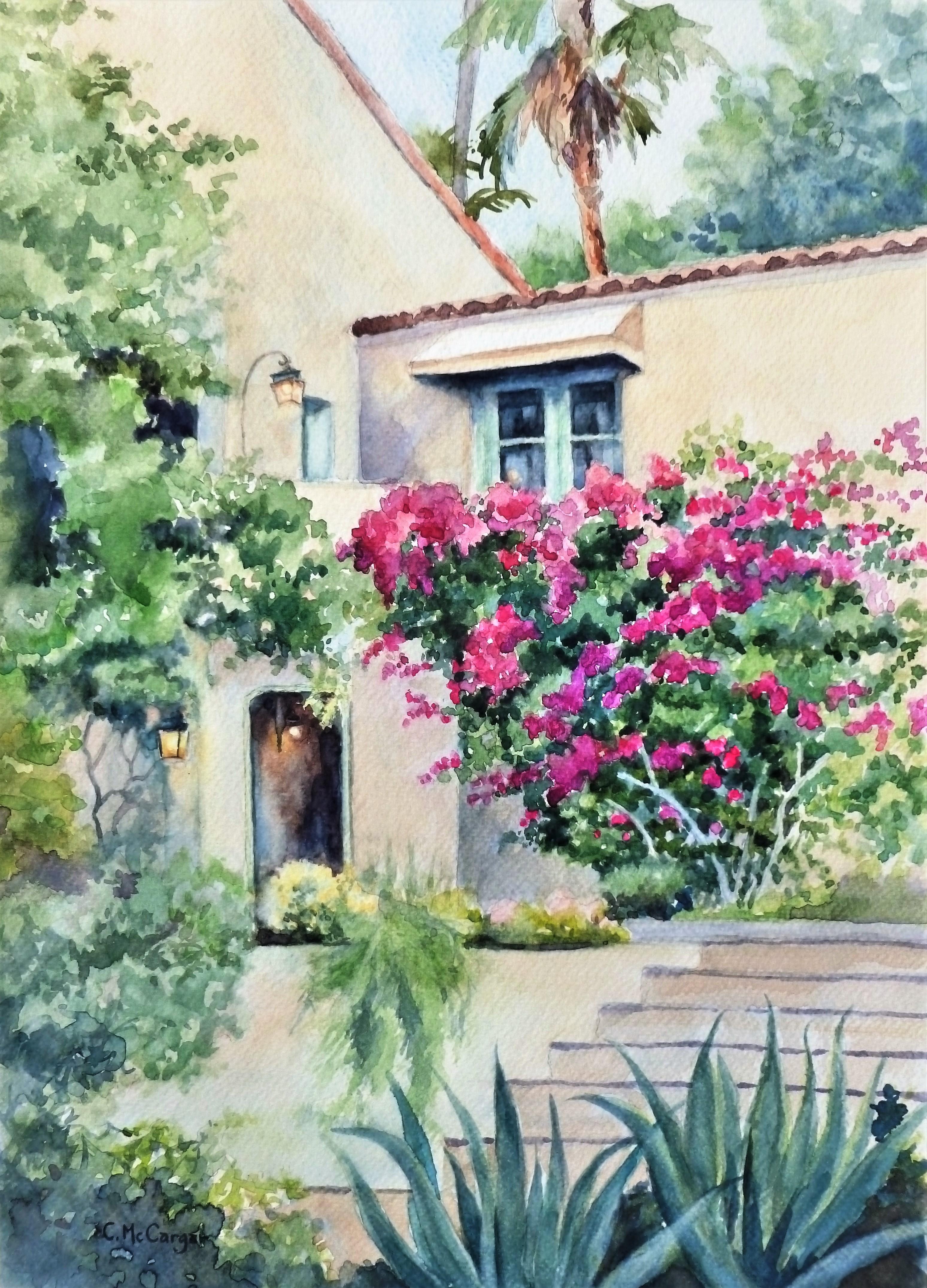 Catherine McCargar - Town House Catherine McCargar, Watercolor painting ...