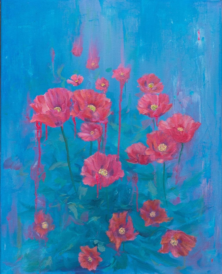 Mitch Davis-Mann - Fleeting, Oil Painting For Sale at 1stDibs