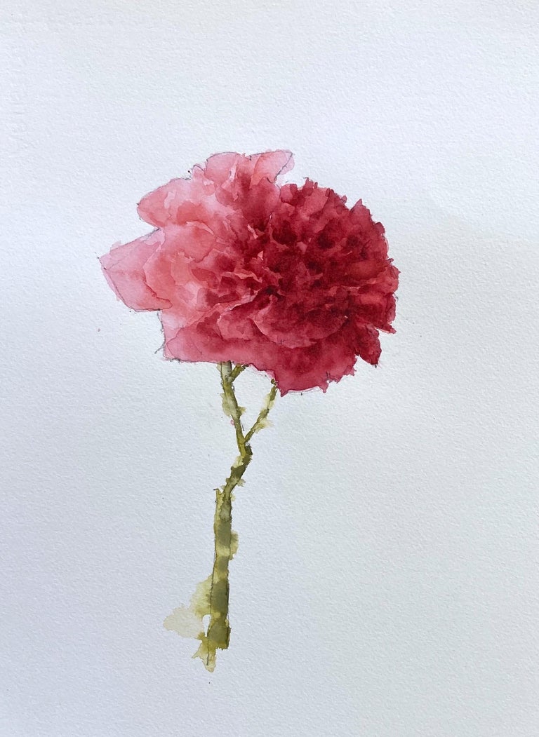 Michele Clamp - Pretty in Pink, Original Painting For Sale at 1stDibs