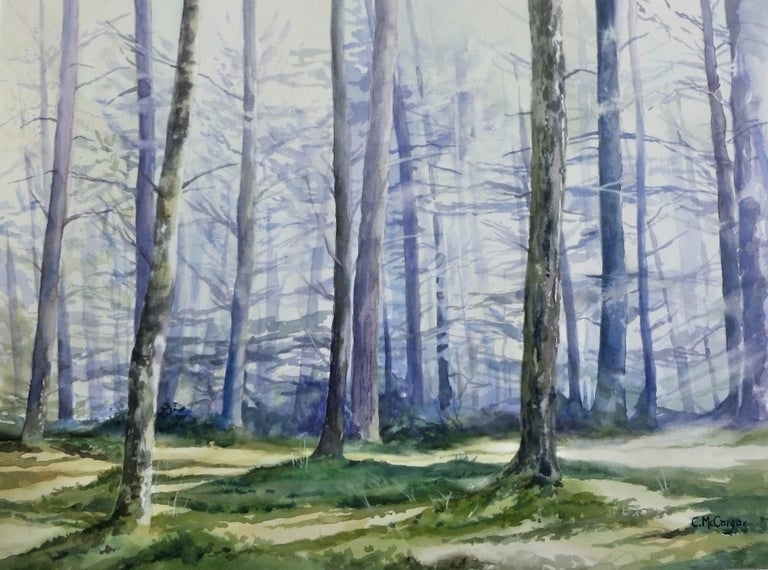Catherine McCargar - In the Clearing, Original Painting For Sale at 1stDibs