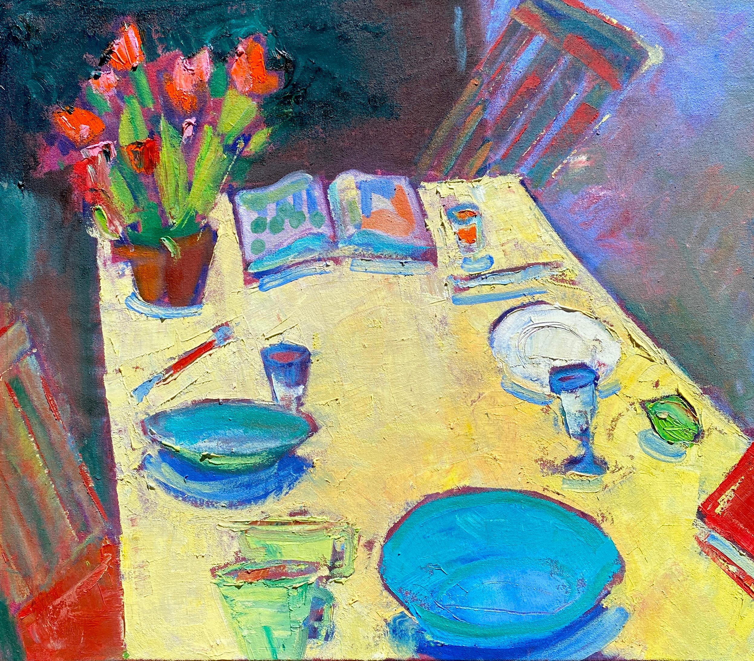 James Hartman - Table with Citroens For Sale at 1stDibs